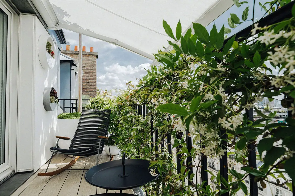 Aménagement d'un petit balcon en petit paradis